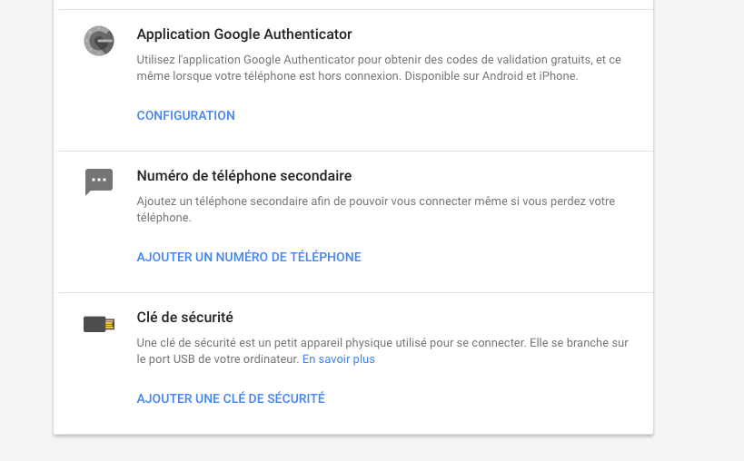 Google, Google+, Gmail : comment activer la double authentification ...
