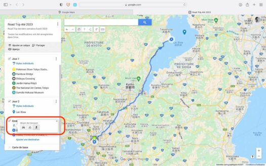 Google Maps : comment planifier un road trip ou ajouter une étape à ...