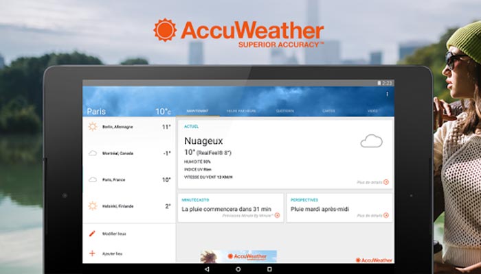 Top 5 des meilleures applications météo pour Android et iOS