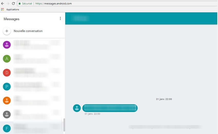 Android Messages pour le web : comment envoyer des SMS depuis un PC