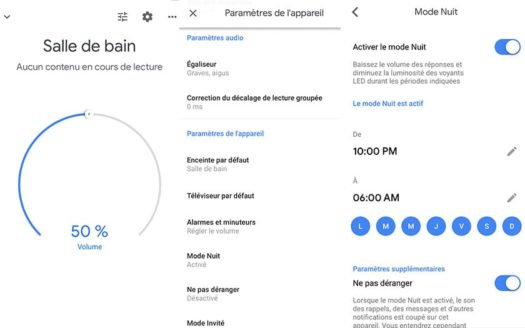 Google Home : comment activer le mode nuit pour le rendre plus silencieux